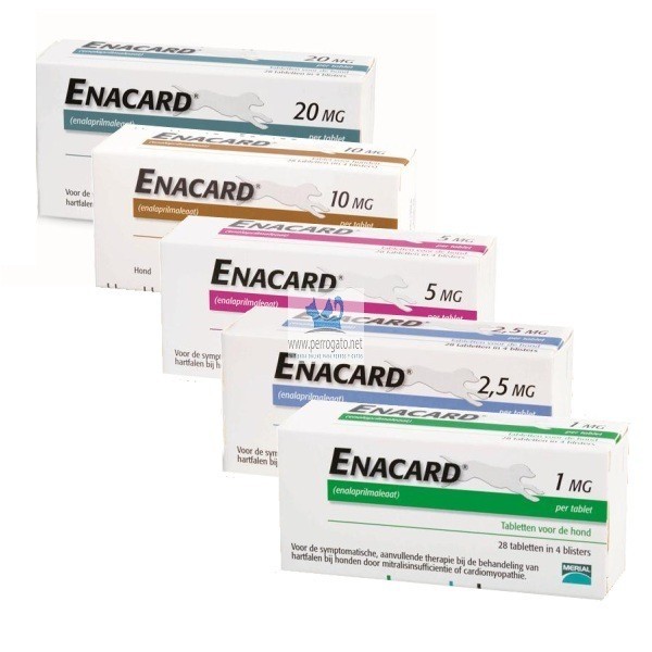ENACARD 28 Comprimidos para Perros con insuficiencia cardiaca