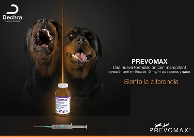 PREVOMAX 20 ml Antimareo Antiemetico inyectable para Perros y Gatos