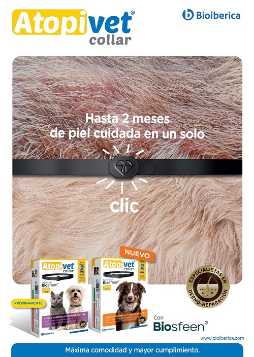 ATOPIVET COLLAR - DERMATITIS ATOPICA EN PERROS Y GATOS