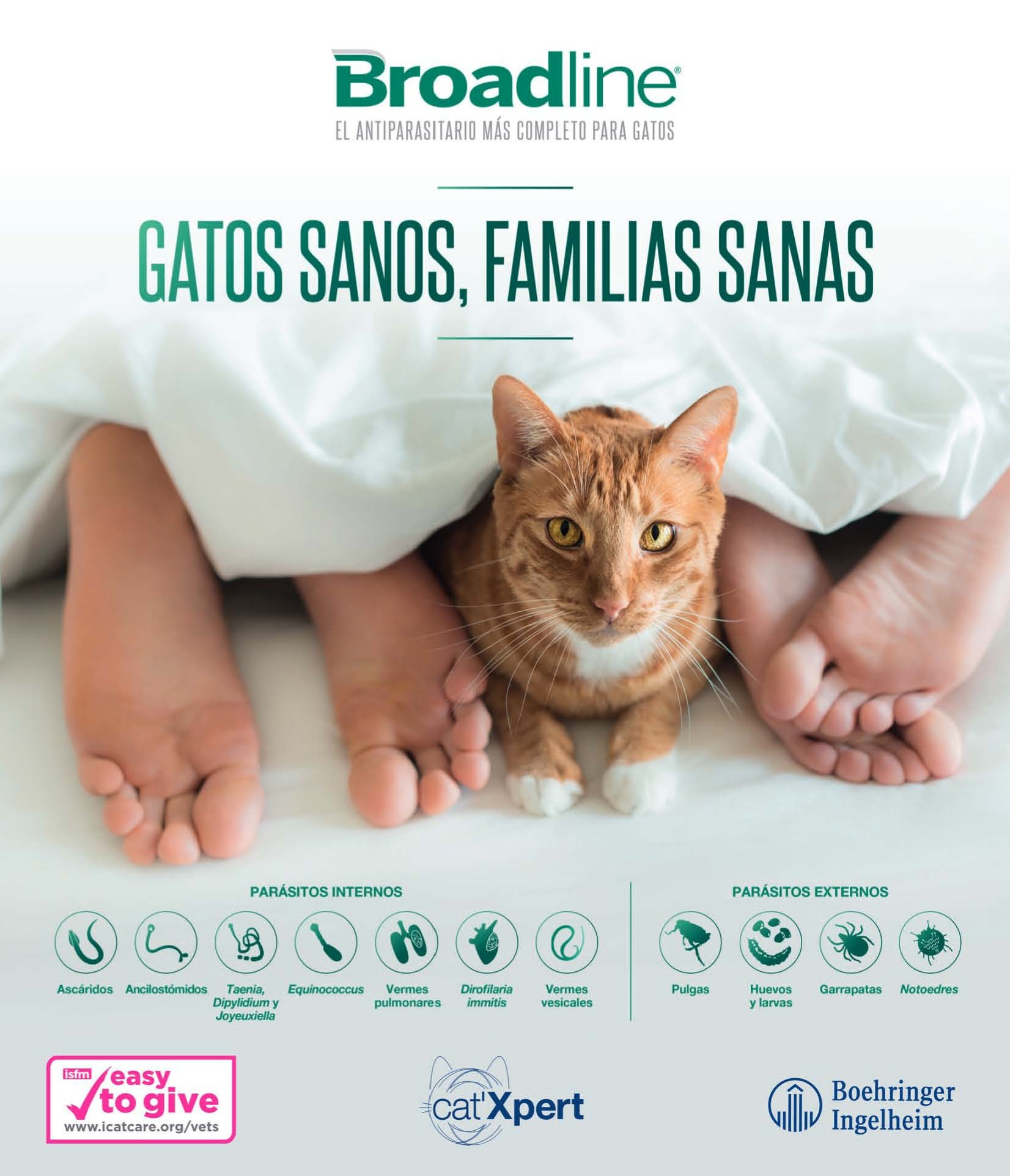 BROADLINE ® Antiparasitario en Pipetas para Gatos